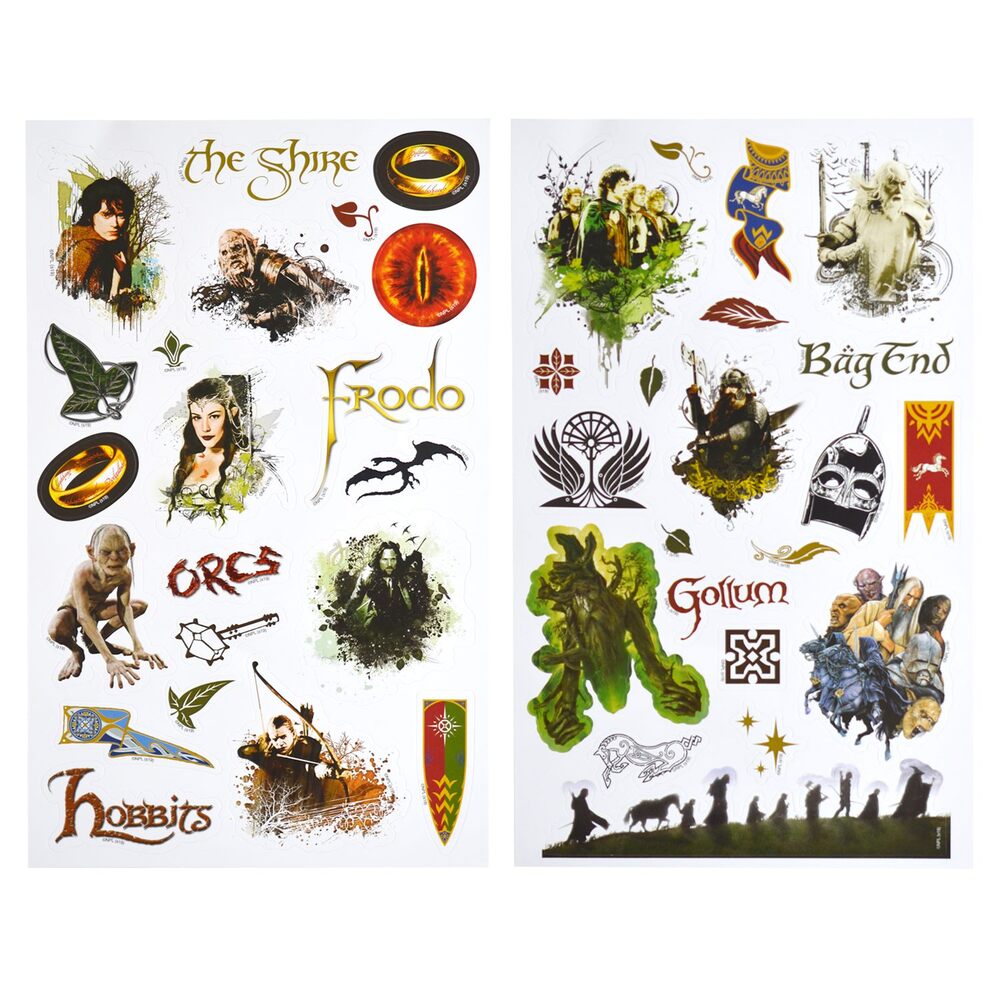 Lord of the Rings Sticker Pack - Characters