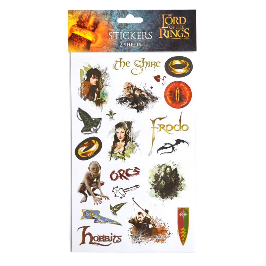 Lord of the Rings Sticker Pack - Characters